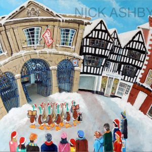 Bewdley Ducks - Paintings by Nick Ashby